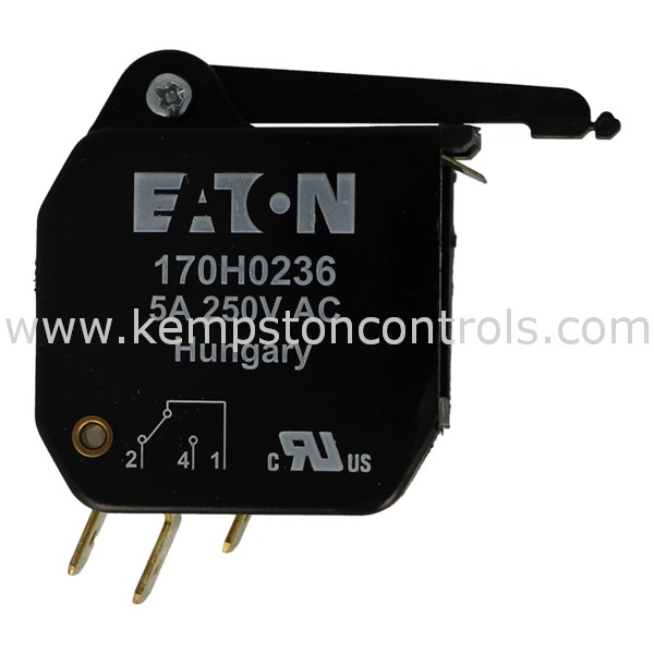 Bussmann 170H0236 BUSSMANN MICROSWITCH, 2 A, AC 250 V, TYPE T INDICATOR ...