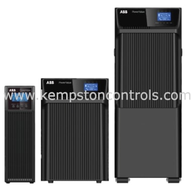 ABB G2 1 KVA B ABB POWERVALUE 11T UPS, WITH INTERNAL BATTERIES, GIVING 49MIN @ 150W | Kempston ...