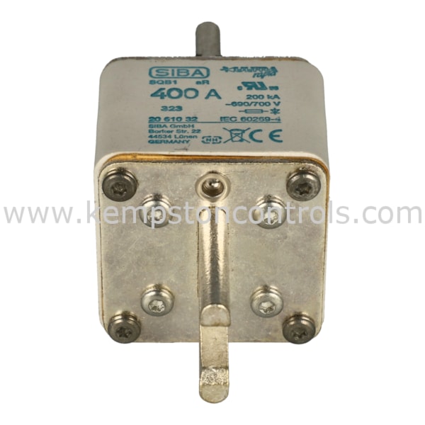 Siba 20-610-32/400A SIBA SEMI-COND FUSE, ULTRA RAPID, 400A, 690-700V ...
