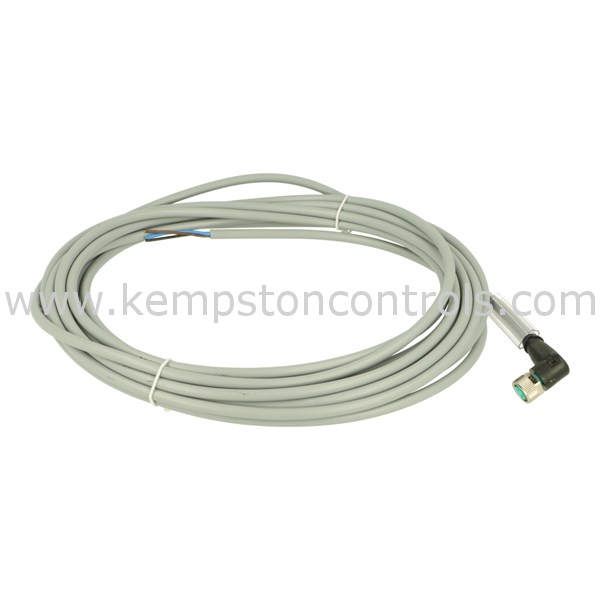 Pepperl + Fuchs V3-WM-5M-PVC P+F FEMALE CORDSET SINGLE-ENDED M8 ANGLED ...