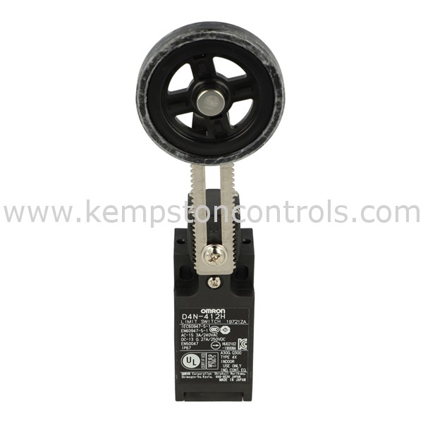 Omron D4N-412H OMRON SAFETY LIMIT SWITCH, ADJUSTABLE LEVER LOCK, M20, M12 CONNECTOR | Kempston ...