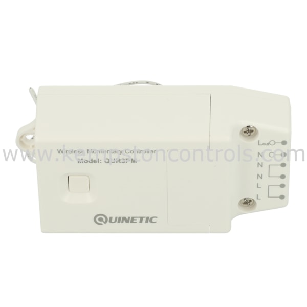 Quinetic QUR3PM QUINETIC MOMENTARY WIRELESS SWITCH RECEIVER, 85-260V ...