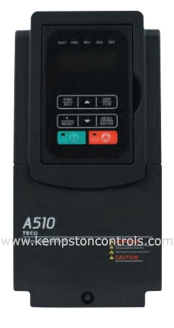 TECO A510-4008-H3F TECO VECTOR DRIVE, A510 5.5KW/7.5KW 400V 3PH AC INVERTER DRIVE, DBR, C3 EMC ...