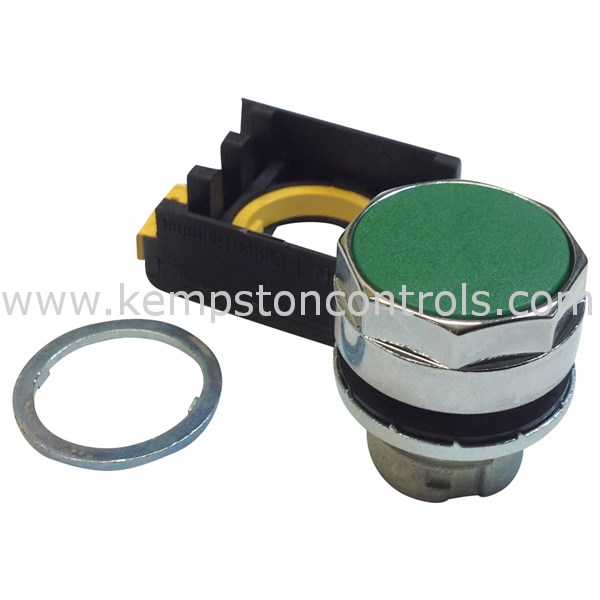 Eaton EM22P3 METAL E22 FL PUSHBUTTON - GN | Kempston Controls