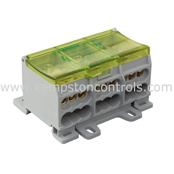 Teknomega RPT3000 TEKNOMEGA 3 POLE DISTRIBUTION BLOCK 125 AMP, 6 OUPUTS ...