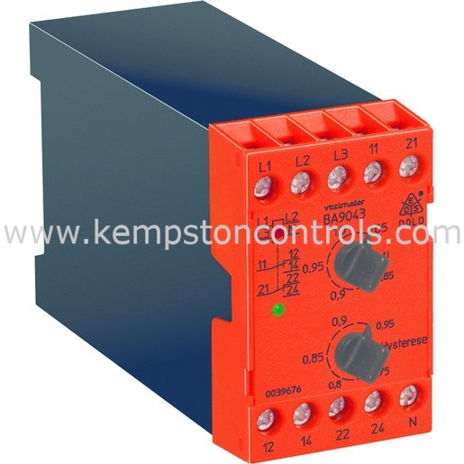 Dold BA9043/001 3AC50-400HZ 380V DOLD 3-PHASE UNDER VOLTAGE RELAY ...