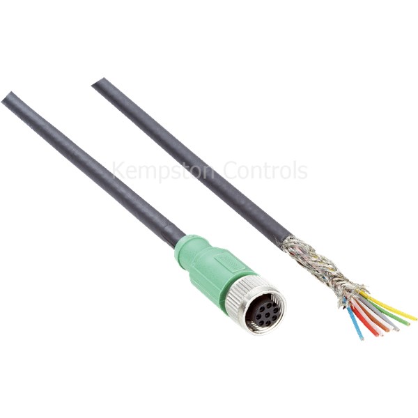 Sick 6036153 SICK CONNECTOR CABLE, M12, 8 PIN, STRAIGHT, SHIELDED ...