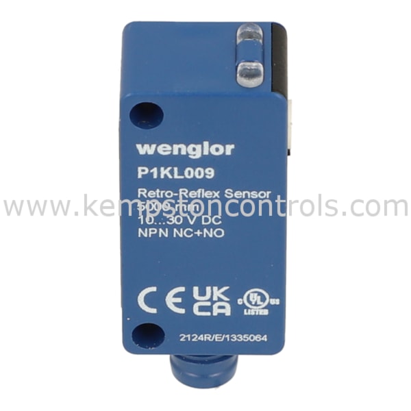 Wenglor P1KL009 WENGLOR RETRO-REFLEX SENSOR, UNIVERSAL, 5000MM RANGE ...
