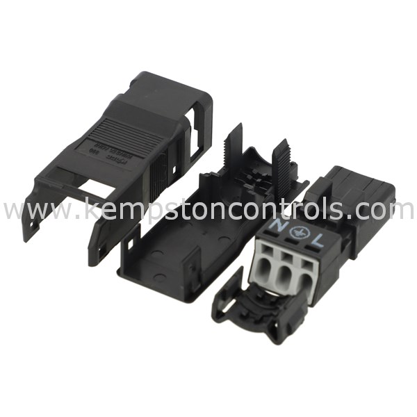 WAGO 890-113 WAGO MALE CONNECTOR/PLUG, WINSTA MINI, 3-POLE, BLACK, A ...