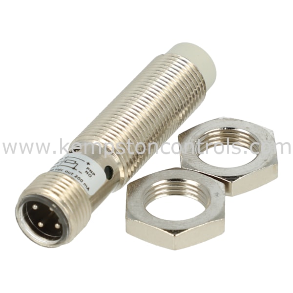 IMO AM6/AP-2H IMO INDUCTIVE SENSOR, M12, 4MM RANGE NON FLUSH, PNP NO, M12 CONNECTOR, SHORT BODY ...