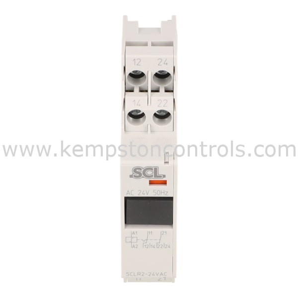 SCL SCLR2-24VAC SCL 2 POLE CHANGE OVER IMPULSE LATCHING RELAY, 16A ...