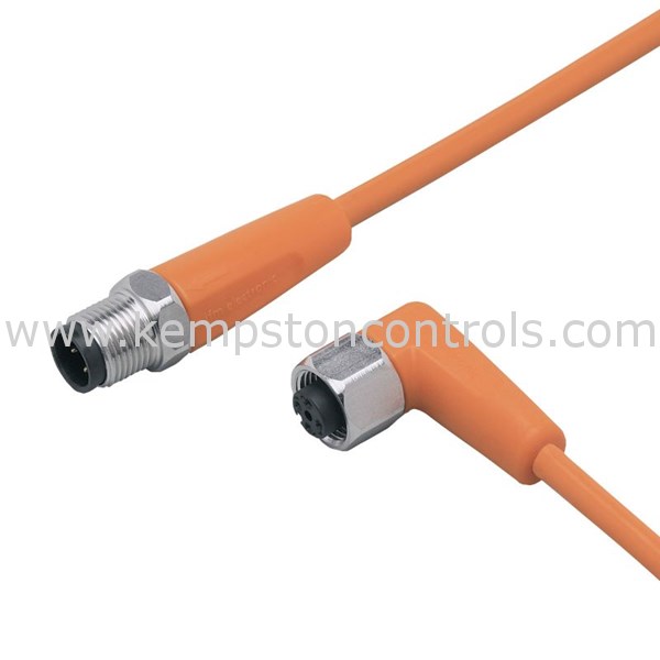 IFM EVT098 IFM CONNECTION CABLE 15M, PVC, M12 CONNECTOR | Kempston Controls
