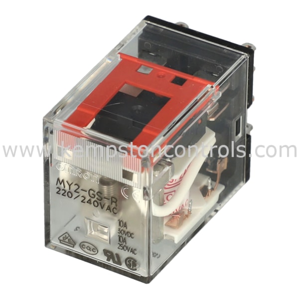 Omron MY2-GS-R AC220/240 OMRON RELAY, PLUG-IN, 8-PIN, DPDT, 10 A ...