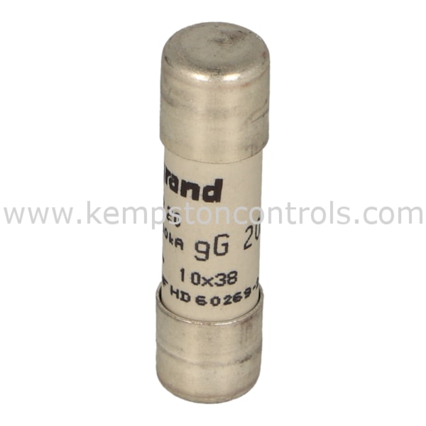Legrand Power 013320 LEGRAND FUSE,20A, TYPE GG, 10.3X38MM | Kempston ...