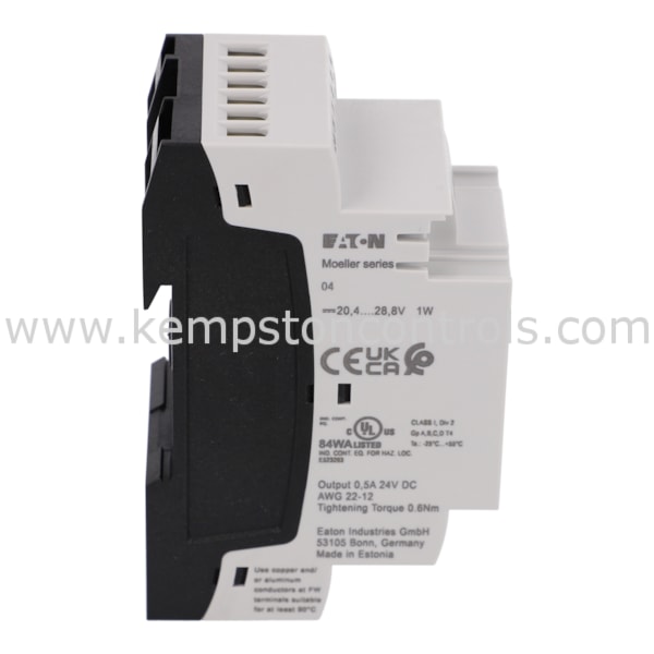 Eaton Moeller EASY-E4-DC-8TE1 MOELLER I/O EXPANSION, FOR USE WITH ...