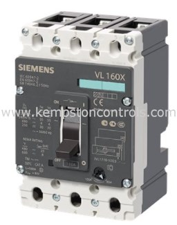 Siemens 3VL1716-1DD33-0AA0 SIEMENS CIRCUIT BREAKER VL160X N STANDARD ...
