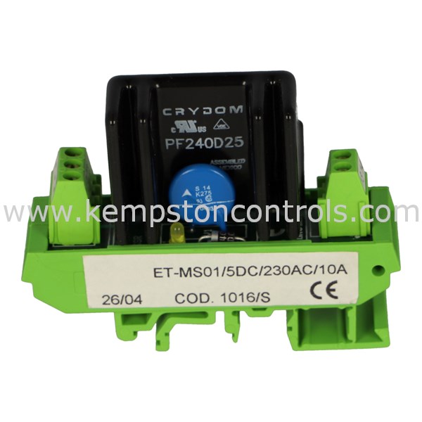 Eurotek ETMS01/5/240/10A EUROTEK DIN RAIL MOUNTING SOLID STATE SINGLE ...