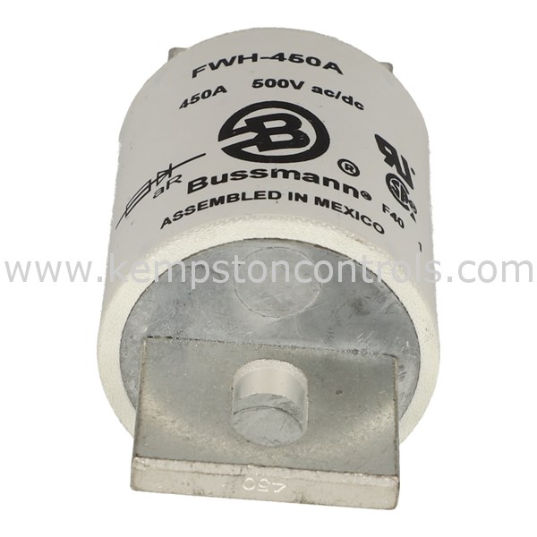 Bussmann FWH-450A BUSSMANN FUSE 450 AMP 500VAC/DC | Kempston Controls