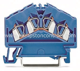 WAGO 280-656 WAGO 4-CONDUCTOR THROUGH TERMINAL BLOCK, SUITABLE FOR EX I ...