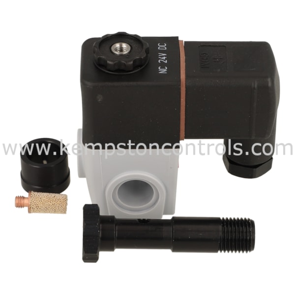 Gemu 88340485 GEMU PILOT SOLENOID VALVE, 0-10 BAR, 24VDC, M12 PLUG, NC ...