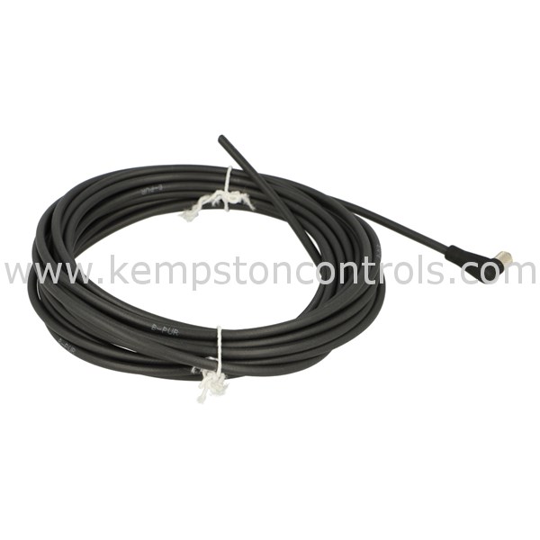 Baumer ESW05SH0500 BAUMER CABLE, M5 FEMALE 90° A CODED 3P, BLACK, PUR ...