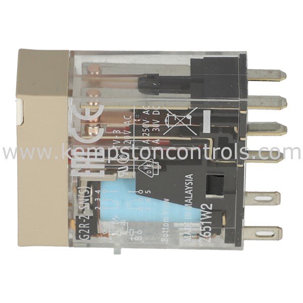 Omron G2R-2-SN 48DC(S) OMRON RELAY, PLUG-IN, 5A, 48VDC, 8 PIN, 2 POLES ...