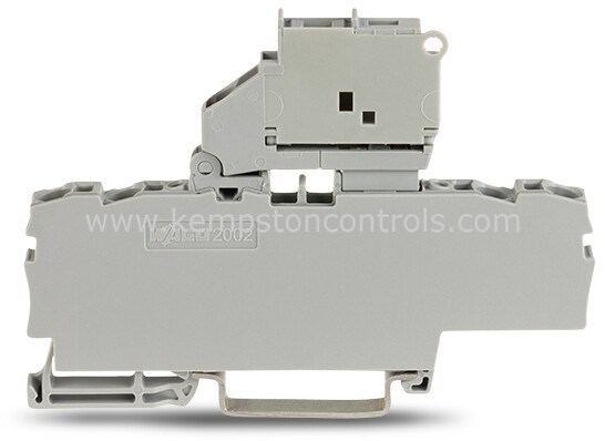 WAGO 2002-1811 WAGO 4-CONDUCTOR FUSE TERMINAL BLOCK, FOR 5X20MM ...