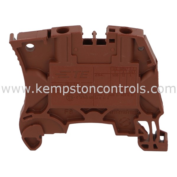 Entrelec 1SNK505064R0000 ENTRELEC ZS4-BR BROWN TERMINAL BLOCK ...