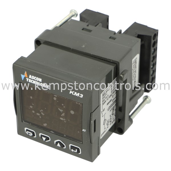 ASCON KM3-HCIO-D-E ASCON 1/16 DIN CONTROLLER, SSR + 4-20MA CONTROL ...
