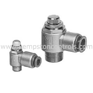 SMC AS1201-M5-F06 SMC AS*2*1-F, SPEED CONTROLLER, ONE-TOUCH FITTING ...