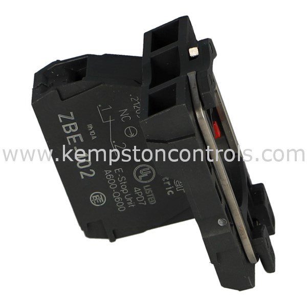 Schneider ZB5AZ102 SCHNEIDER SINGLE CONTACT BLOCK WITH BODY/FIXING ...