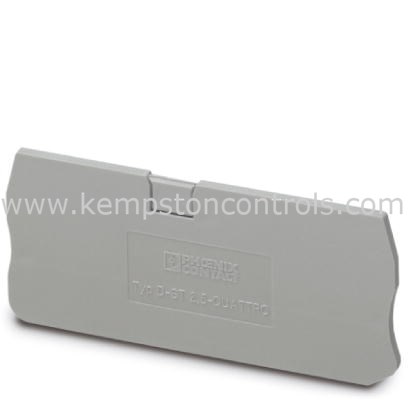Phoenix 3030514 PHOENIX END COVER, 72.2X2.2X29.1MM, GREY | Kempston ...