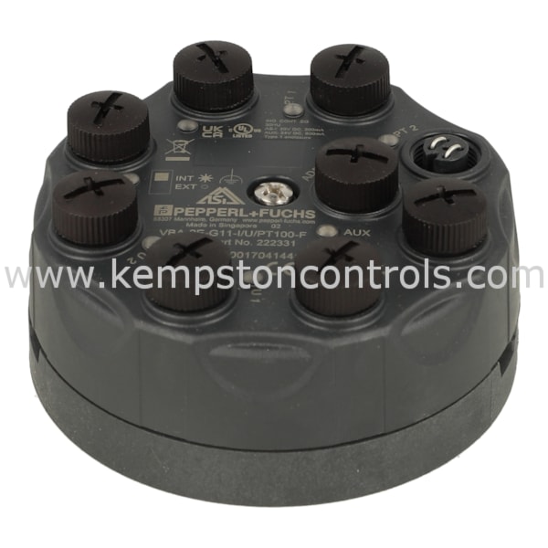 Pepperl + Fuchs VBA-2E-G11-I/U/PT100-F P+F AS-INTERFACE ANALOG MODULE ...