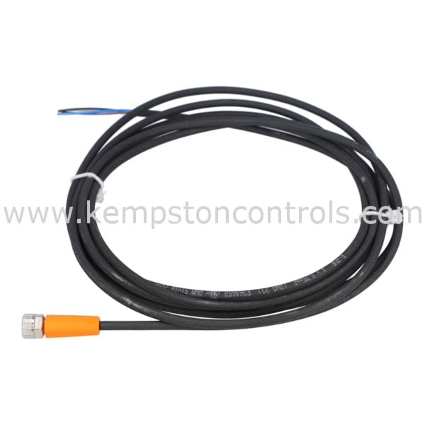 IFM EVC406 IFM CONNECTING CABLE WITH SOCKET, CABLE 3 M, PUR, HALOGEN ...