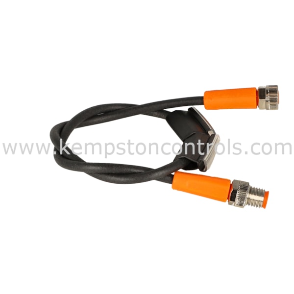 IFM EVC270 IFM VDOGF040MSS00,3H03STGF030MSS, JUMPER CABLE, M8 FEMALE STR 4-PIN TO M8 MALE STR 3 ...