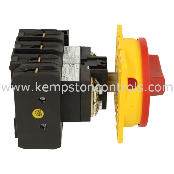 Moeller P3-63/V/SVB/N/HI11 ISOLATOR, 63A 4P+AUX, REAR MTG | Kempston Controls