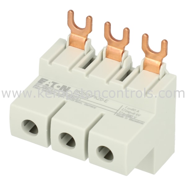 Eaton Moeller BK25/3-PKZ0-E MOELLER INCOMING TERMINAL, 35MM 63A, PKZM0 ...