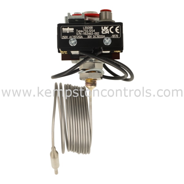 TRAFAG 755.1254.021.10 TRAFAG THERMOSTAT, CAPILLARY TUBE WITH REMORE ...