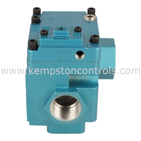 MAC Valves 57D-56-RA MAC VALVES, 57 SERIES 3/2-WAY NORMALLY CLOSED REMOTE AIR VALVE, 1" BSP ...