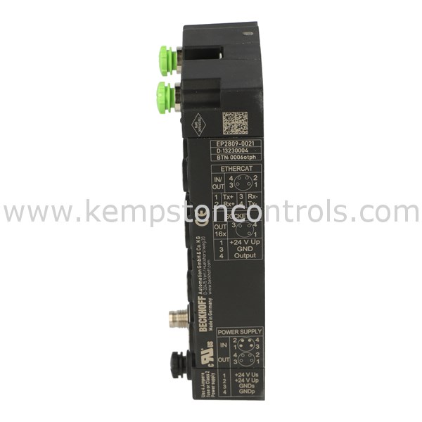 Beckhoff EP2809-0021 BECKHOFF ETHERCAT BOX, 16- CHANNEL DIGITAL OUTPUT ...