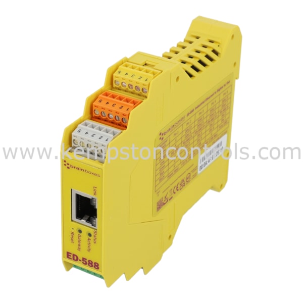 Brainboxes ED-588 BRAINBOXES ETHERNET TO 8 DIGITAL INPUTS + 8 DIGITAL OUTPUTS | Kempston Controls