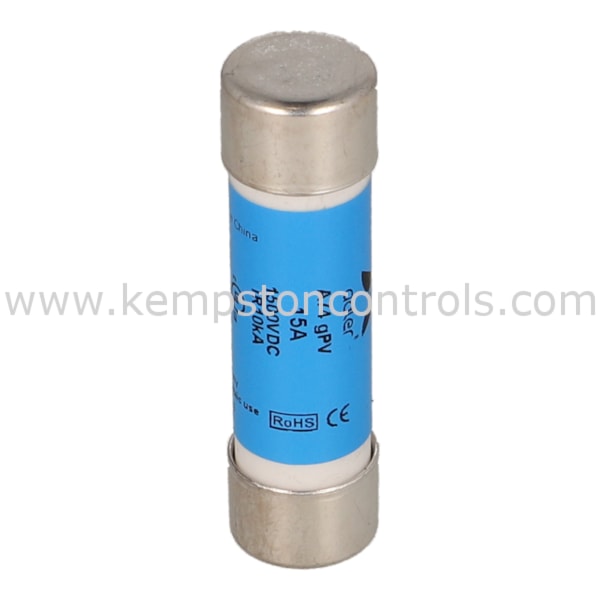 ADLER A742150B00 ADLER PV CYLINDRICAL FUSE, A74 GPV, 15A, 1500 VDC ...
