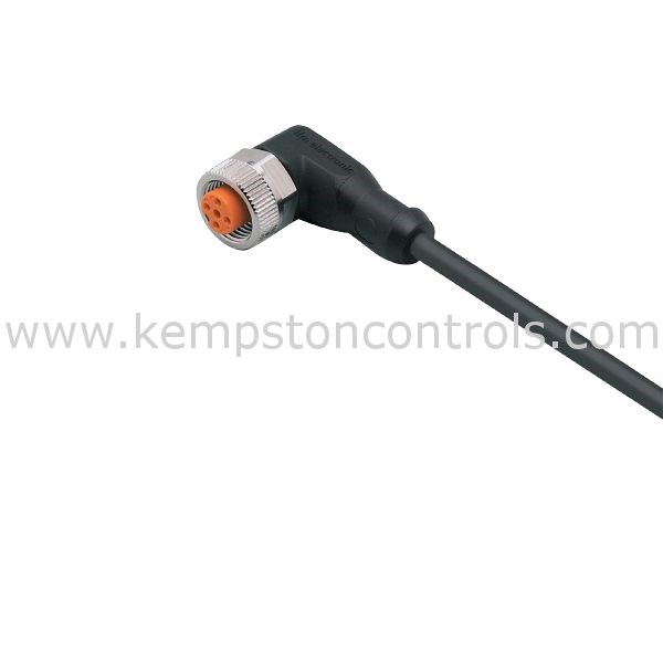IFM EVC007 IFM CONNECTOR AND CABLE, M12X1, ANGLED, A CODED, 10-36V DC ...