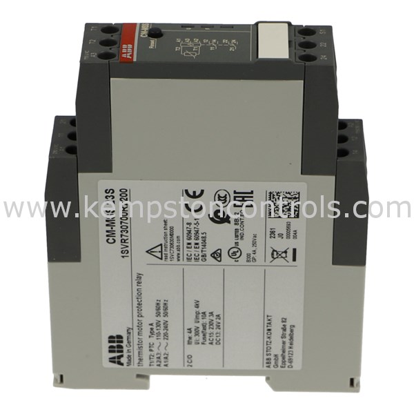 ABB 1SVR730700R2200 CM-MSS.23S THERMISTOR - MOTOR PROTECTION RELAY | Kempston Controls