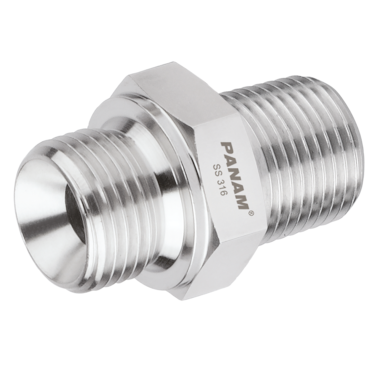 Panam 2025-1674 PANAM 1/2" BSP X 1/2" NPT MALE/MALE | Kempston Controls
