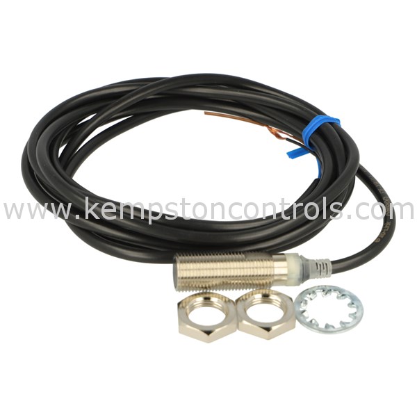 Omron E2E-X4B1T12 2M OMRON INDUCTIVE SENSOR, M12, 4MM RANGE FLUSH, PNP NO, 2M CABLE, IO-LINK ...