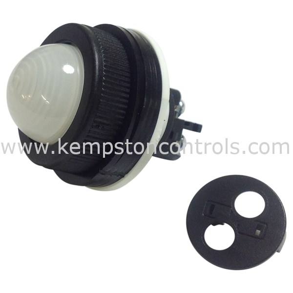 Fuji DR30D0L-E4W FUJI DR30D0L-E4W PILOT LIGHT 24VAC/DC WHITE (BULB TYPE ...