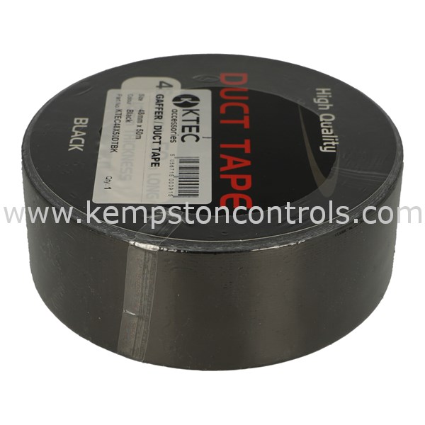 KTEC Accessories KTEC48X50DTBK KTEC GAFFER/DUCT TAPE 48MM X 50M (BLACK ...