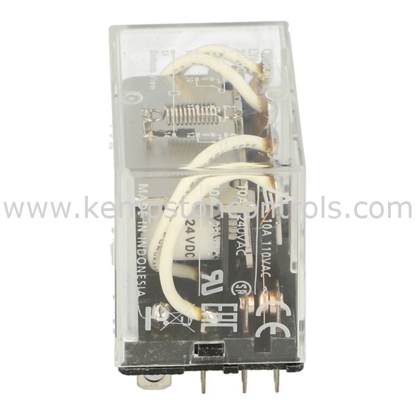 Omron LY4 24DC OMRON RELAY 14 PIN 4PDT 10A, BUILT IN DIODE, UPPER ...