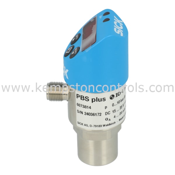 Sick PBS2-RB010SG2SS0NMA0Z SICK GAUGE PRESSURE SENSOR, 0-10 BAR, 45 ...